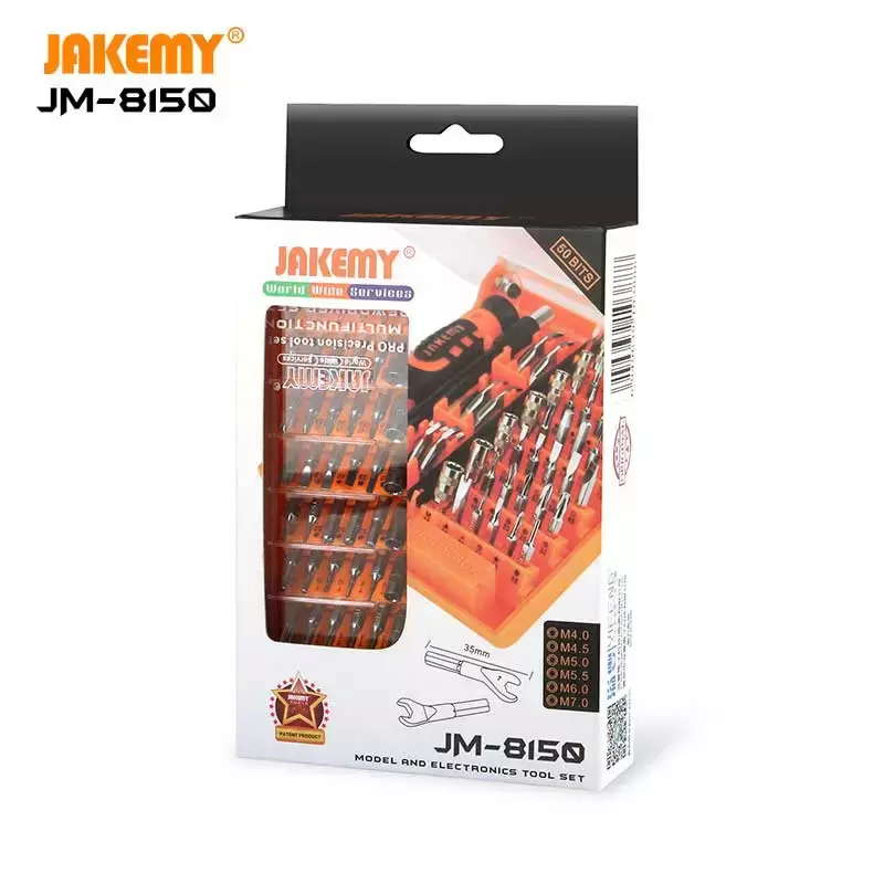 JAKEMY JM-8150 50 in 1 Professional electronics tool kit - M&L ...