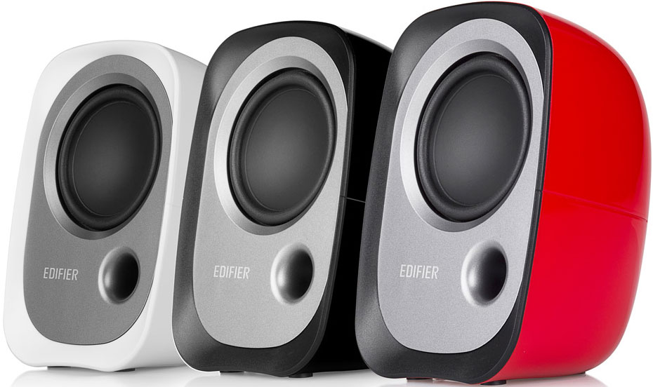 Edifier R12U USB Compact 2.0 Multimedia Speakers System (Black) - M&L ...