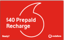 Vodafone $40 Prepaid Recharge Voucher PIN - M&L Computers Technology