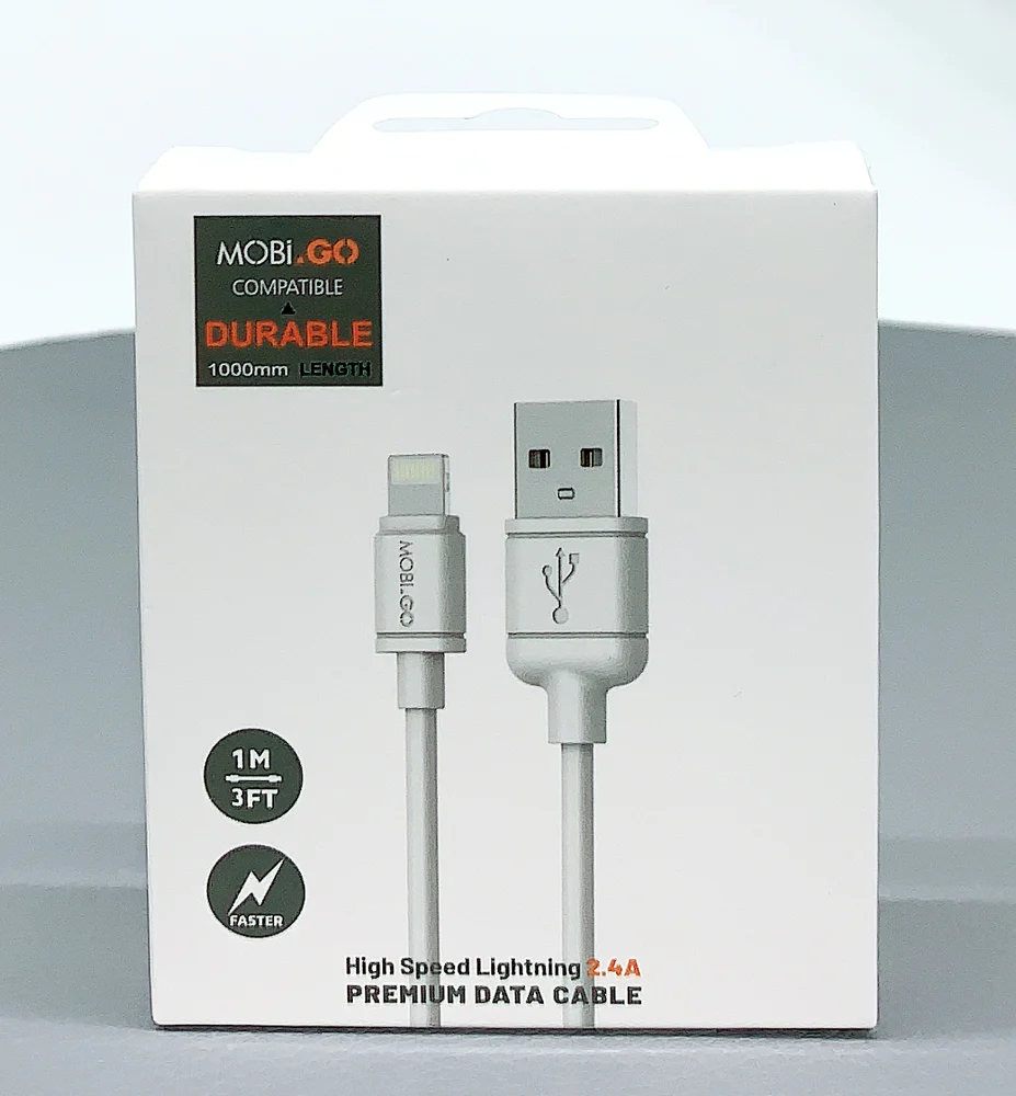 Mobigo Cable 1M High Speed Lightning 201L - M&L Computers Technology