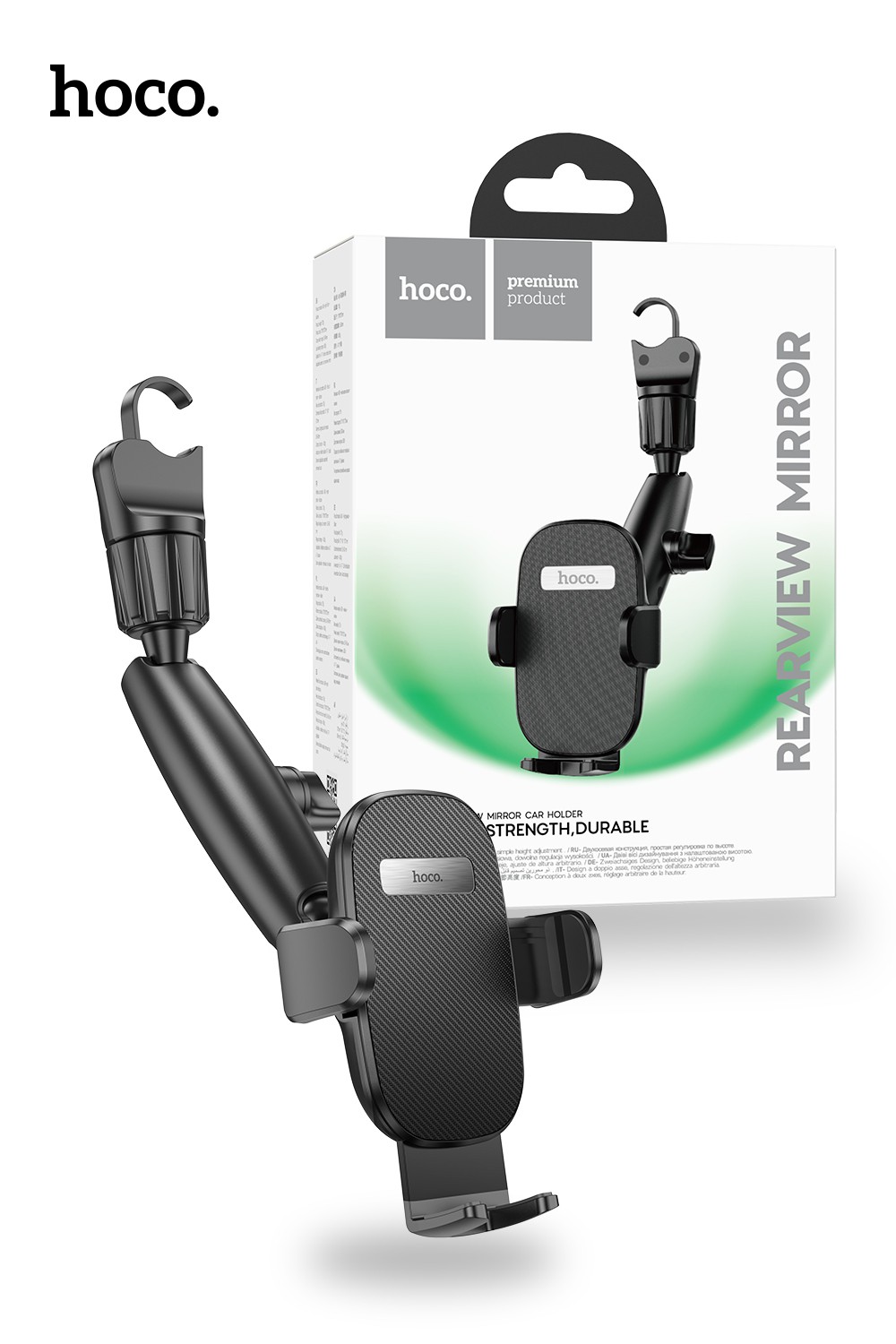 Hoco H17 Waves Rearview Mirror Car Holder - M&L Computers Technology