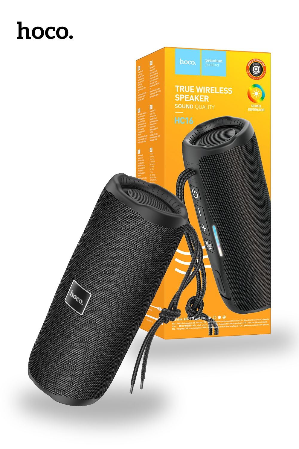 Hoco HC16 Vocal Bluetooth Speaker Black - M&L Computers Technology