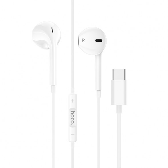 Hoco M101 Crystal USB-C Handsfree White - M&L Computers Technology