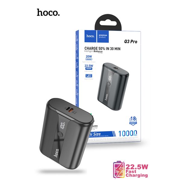 Hoco “Q3 Pro Mini” 22.5W+PD20W 10000mAh - M&L Computers Technology
