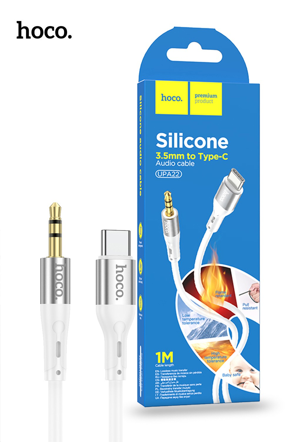 Cable 3.5mm to Type-C “UPA22” audio conversion - M&L Computers Technology