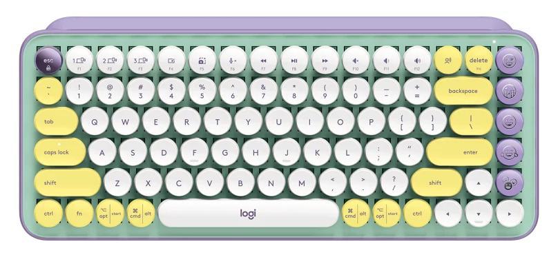 Logitech POP Keys Daydream Mint Wireless Mechanical Keyboard - M&L ...