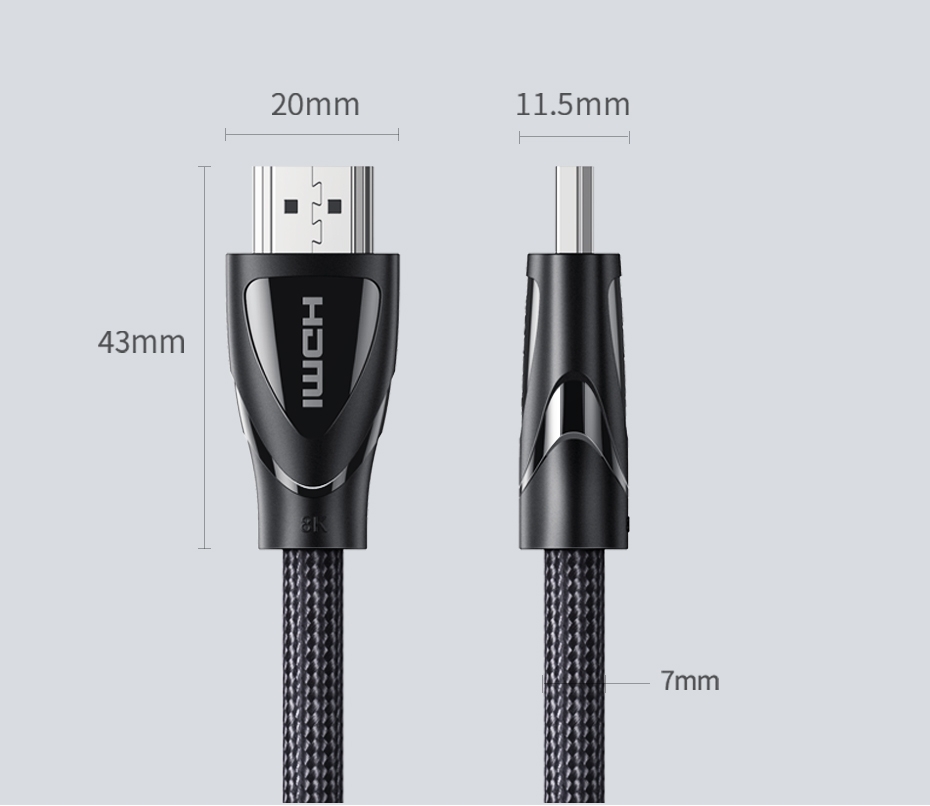 UGREEN 80403 8K Ultra HD HDMI 2.1 Cable 2M - M&L Computers Technology