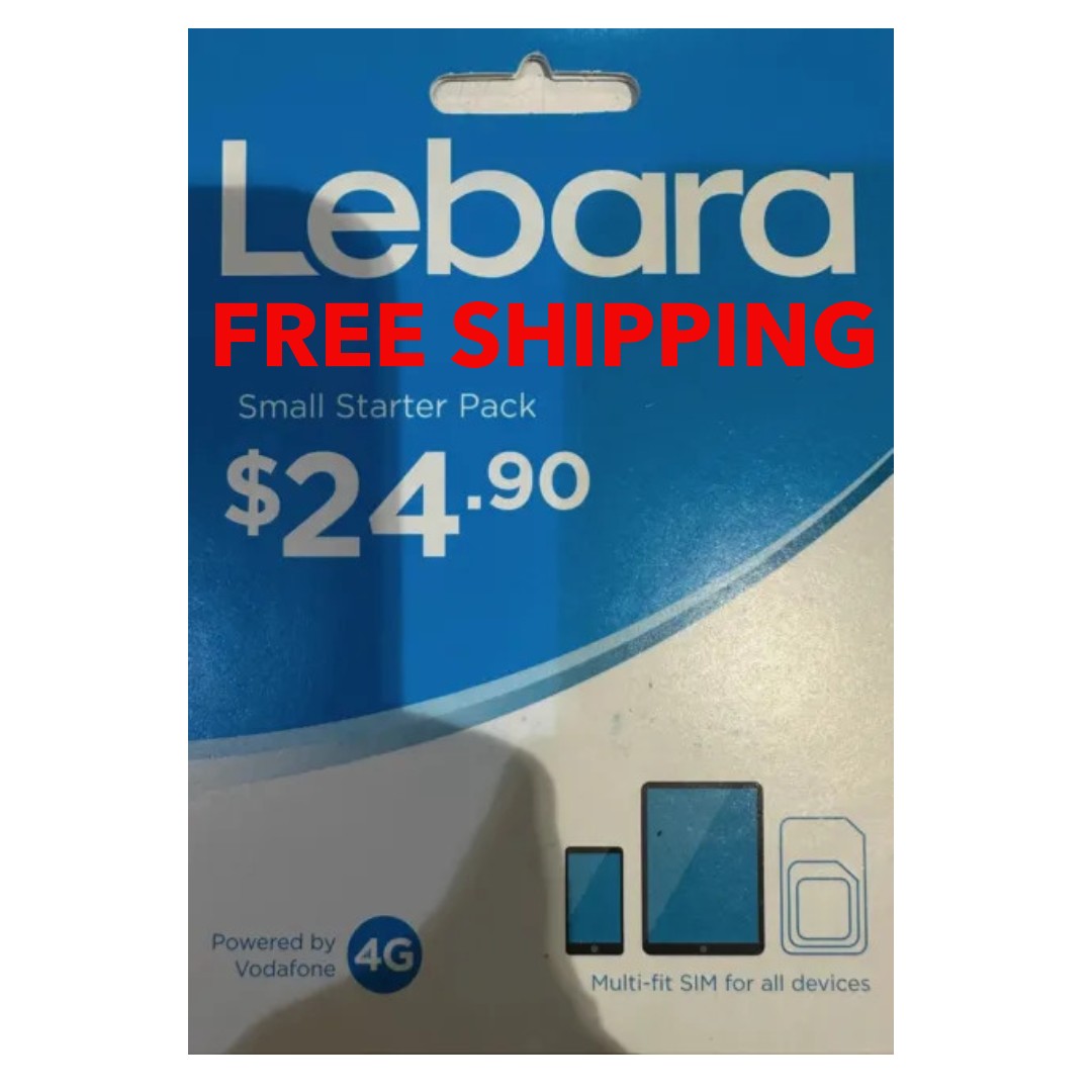 Lebara $24.90 Prepaid KIT (Triple SIM) - M&L Computers Technology